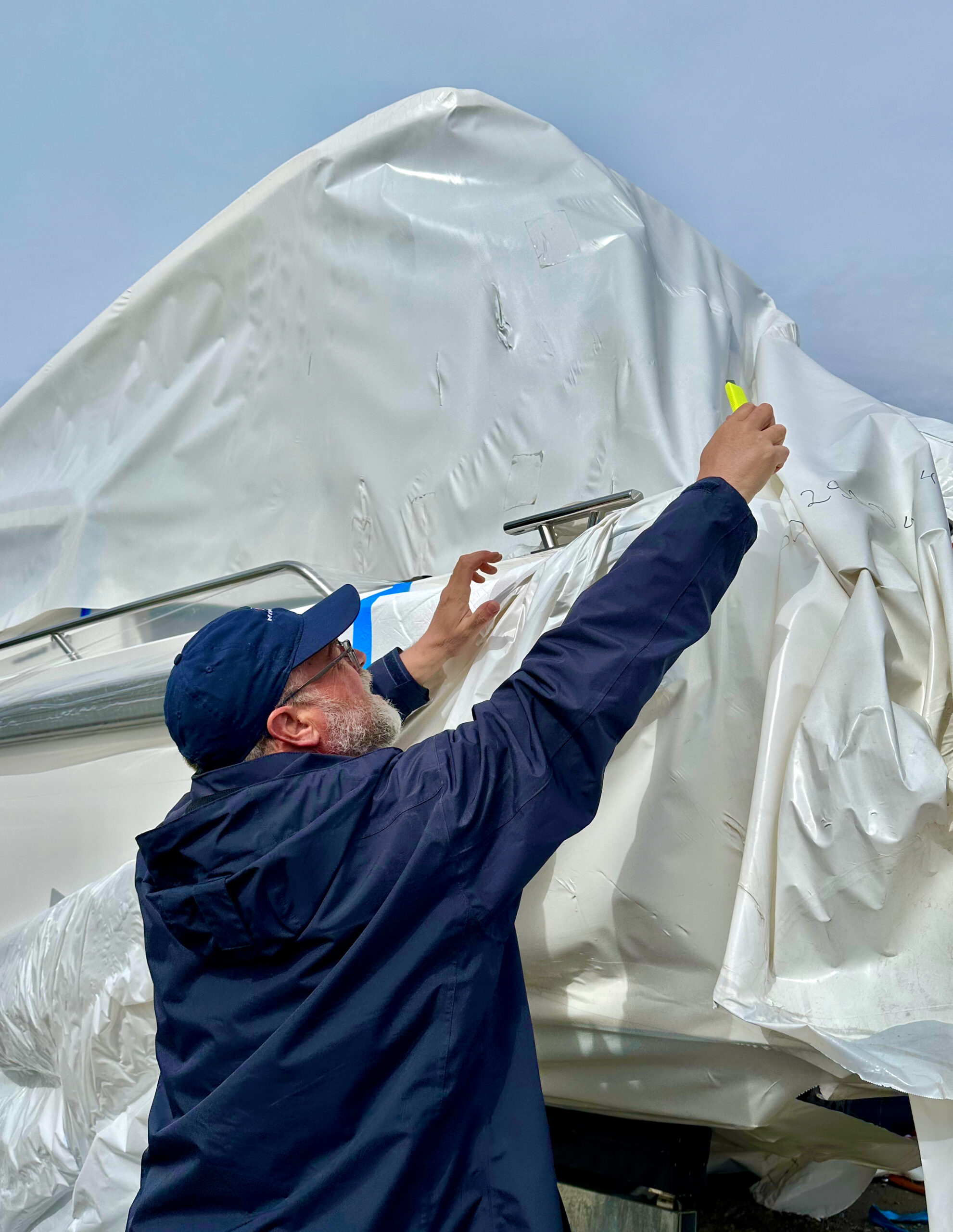 What happens to all that plastic shrink-wrap? - Yachting Solutions